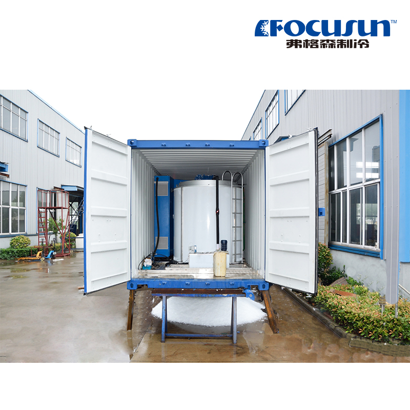 20T Containerized Ice Flake Making Machine – Focusun Refrigeration Co.,Ltd.